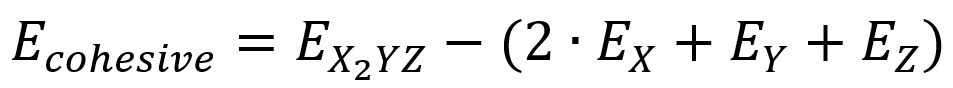 #3-1 How to Calculate Cohesive Energy - Materials Square