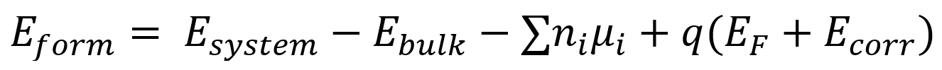 [MatSQ Tip] Module Utilization Tip: Defect Formation Energy - Materials ...