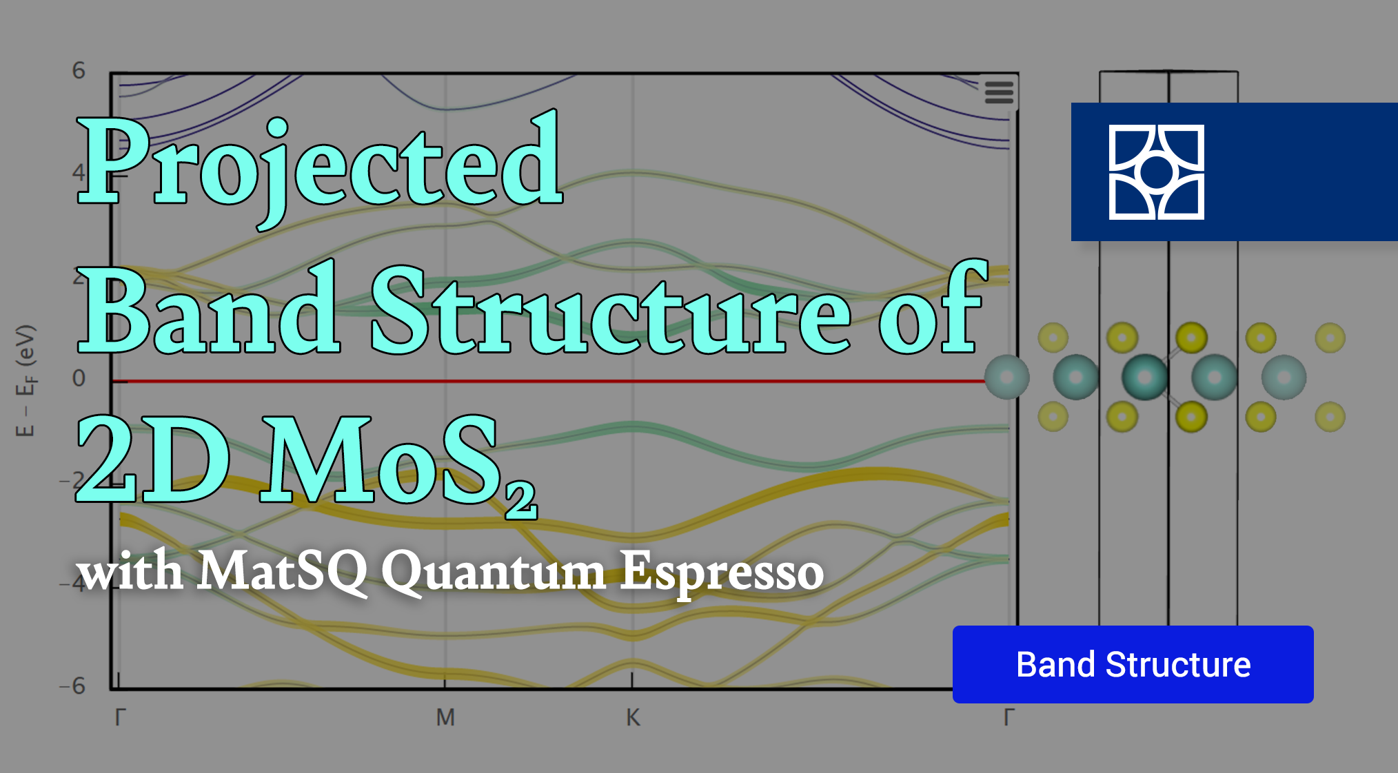 [MatSQ Tip] 모듈 활용팁: Projected Band Structure (Fatband) - Materials Square