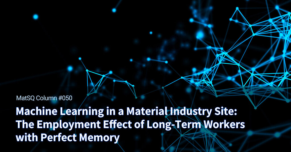 Machine Learning in a Material Industry Site : The Employment Effect of ...