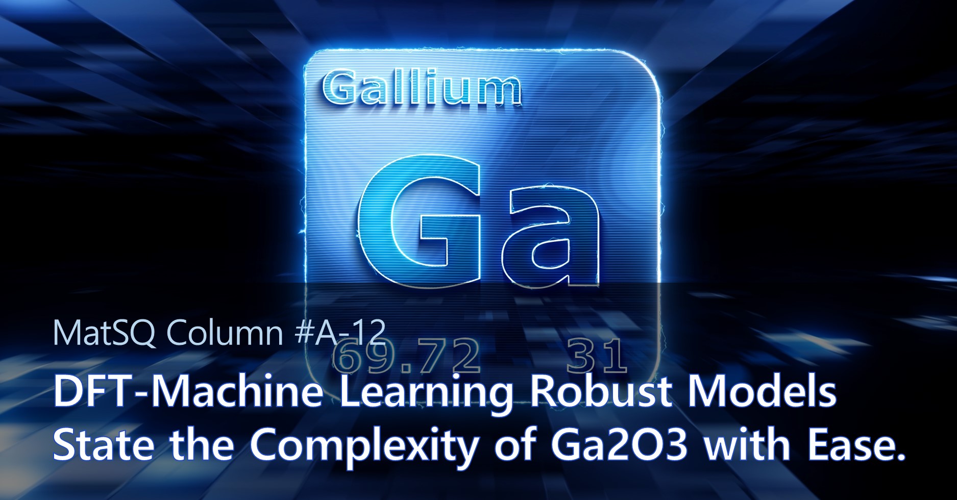 DFT-Machine Learning Robust Models State the Complexity of Gallium ...