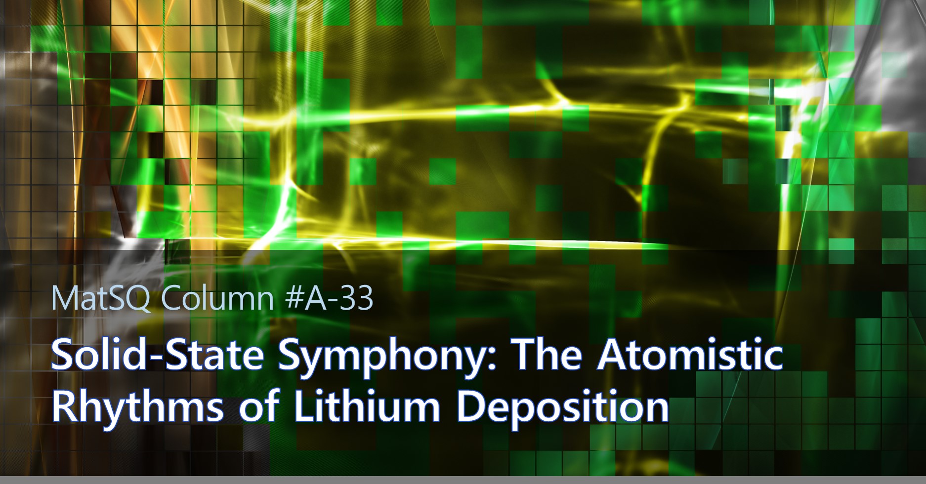 Solid-State Symphony: The Atomistic Rhythms of Lithium Deposition ...